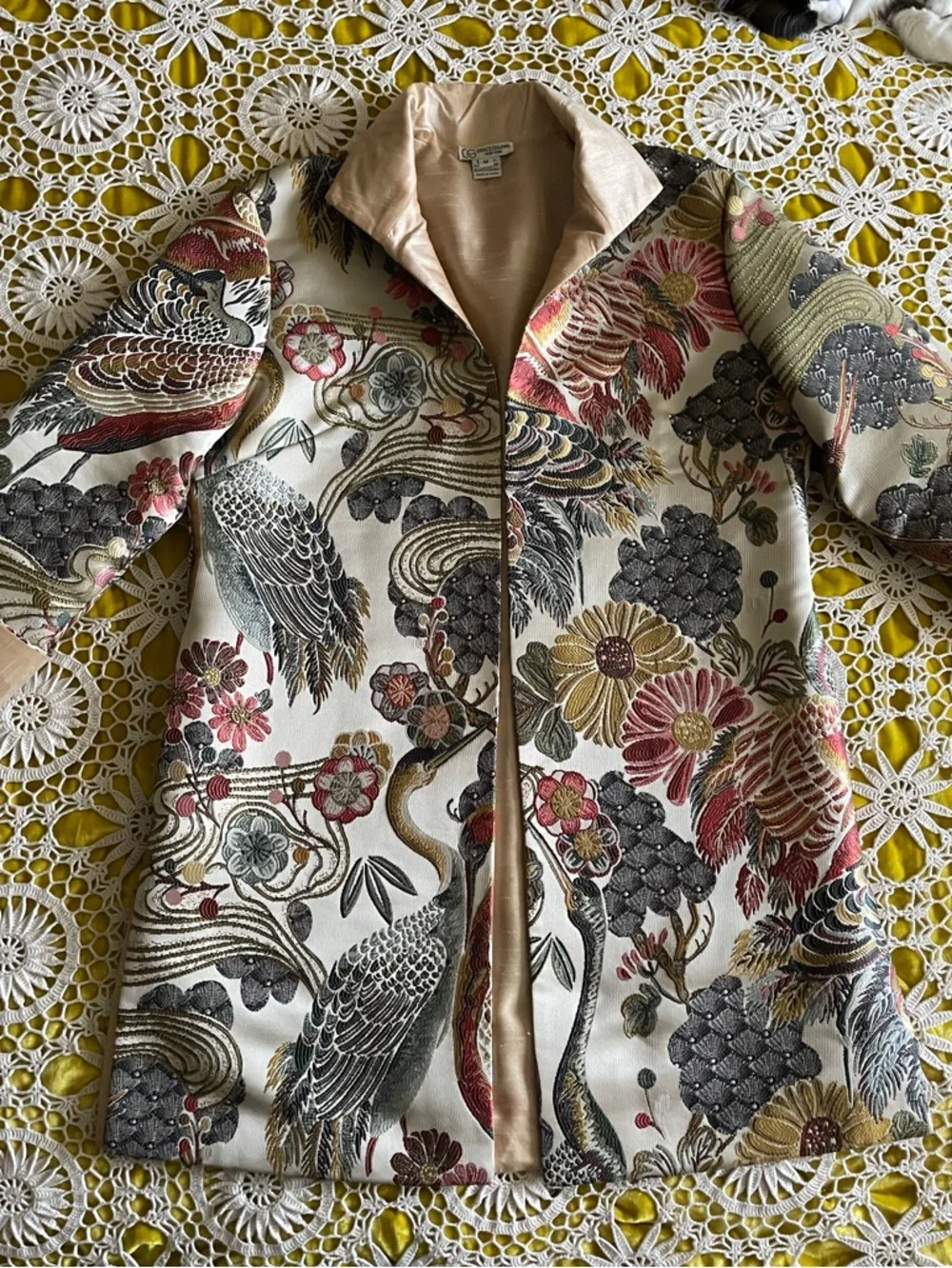 Grace Chuang | Jackets & Coats | Grace Chuang Brocade Jacket | Poshmark